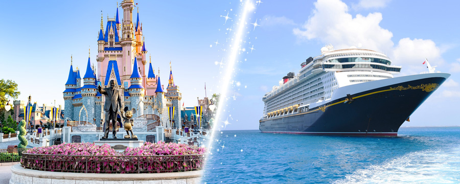 Cruise and Stay with Disney Cruise Line® | Walt Disney World® Official Site